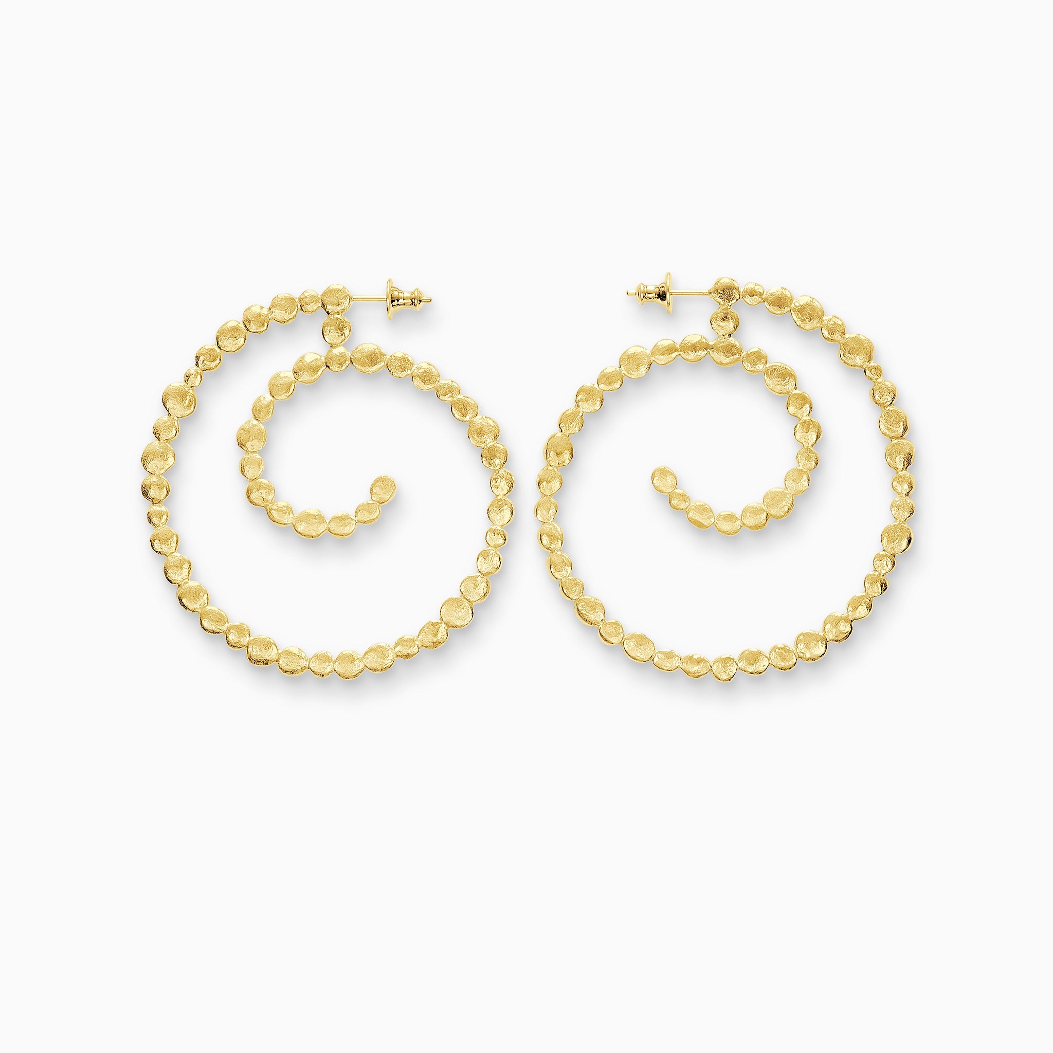 Bindi Spiral hoop earrings – Wright & Teague