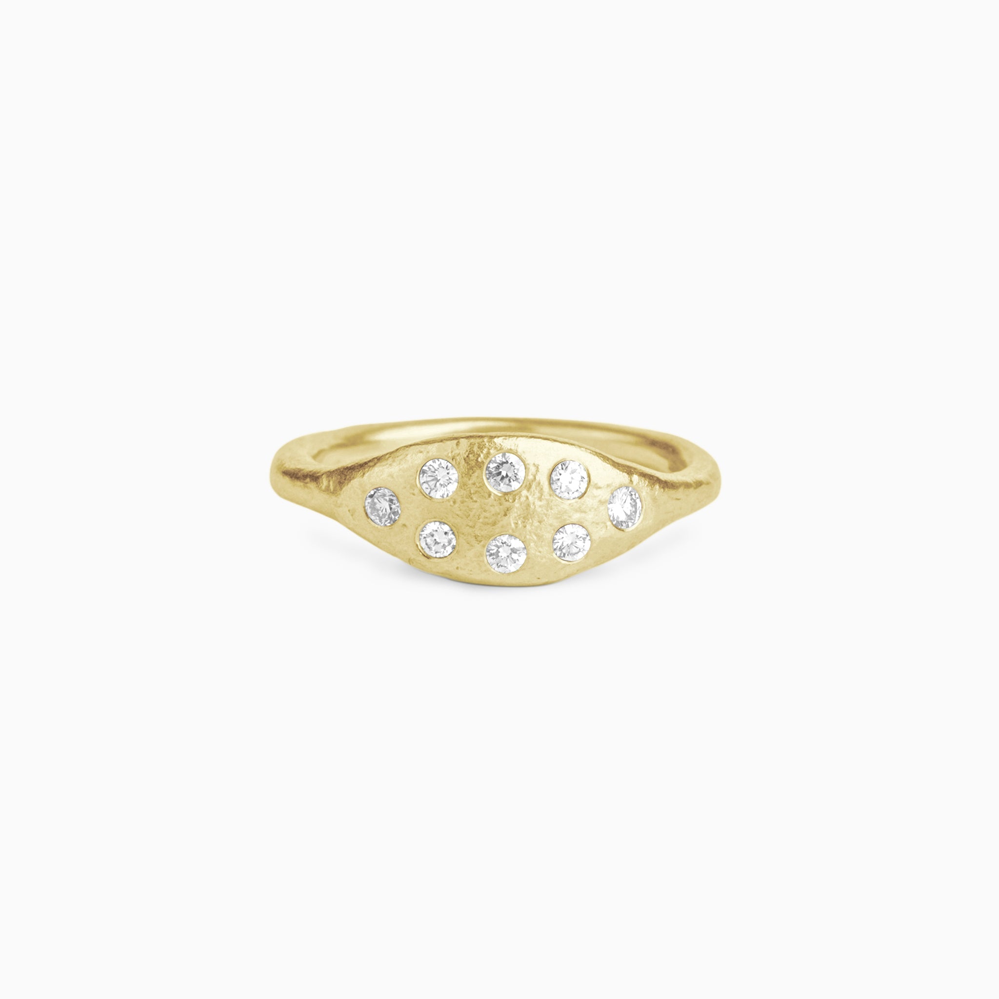 Octet ring diamond or multi gemstones – Wright & Teague